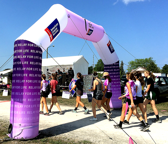 Running the relay | News, Sports, Jobs - The Alpena News